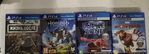 Игры Ps4 - Iron man vr days gone horizon battle zo