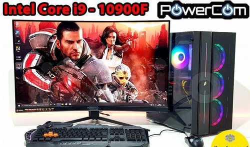 Комплект на Core i9-10900F+RX 6800 16G+Монитор 32"