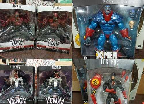 Фигурки Marvel Legends Toxin, Apocalypse, Venom, D