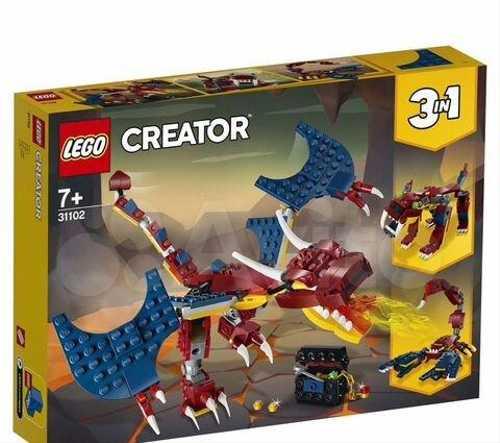 Конструктор Lego Creator, Огненный дракон (31102)