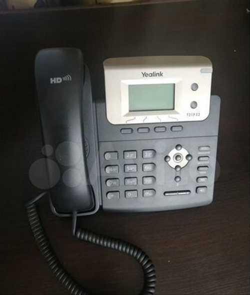 SIP телефон yealink SIP-T21 E2 (практически новый)