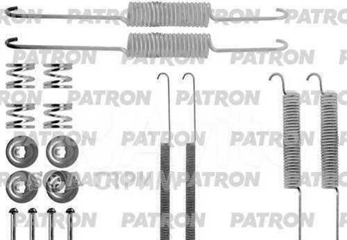 Patron psrk0121 Комплект монтажный тормозных колодок барабанных isuzu campo 83-90, trooper 84-89, trooper вездеход открытый 83-91, opel campo 91, fron