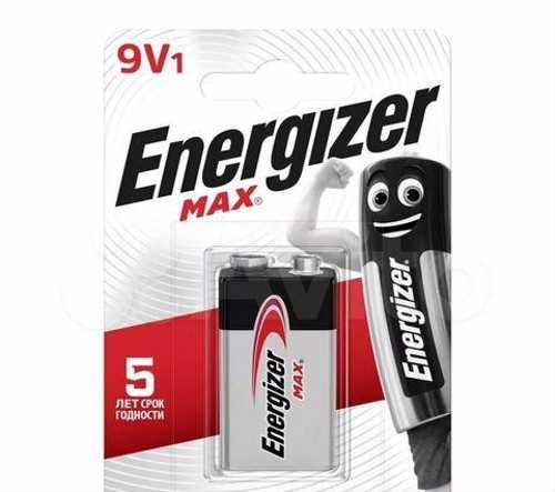 Батарейки крона 6LR61 energizer MAX 2 шт