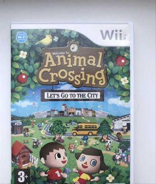 Игра Animal crossing для nintendo wii новая