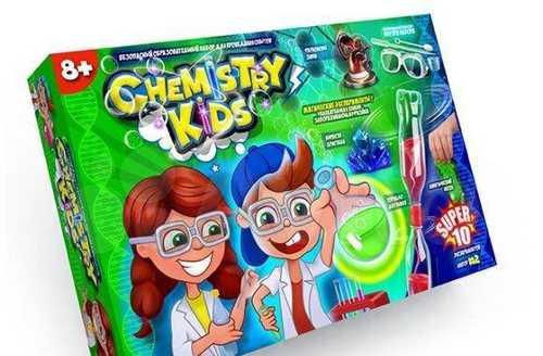 Набор для опытов Danko Toys 10 Магических экспериментов Chemistry Kids (CHK-01-02)