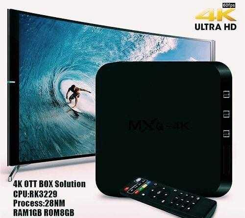 Smart TV приставка MXQ 4K Ultra HD