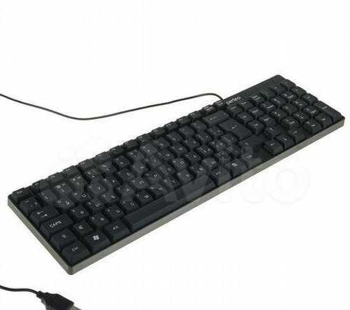 Клавиатура Perfeo domino стандартная, USB, черная