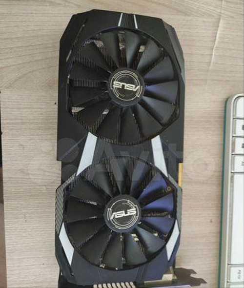 Видеокарта Asus rx580 4gb