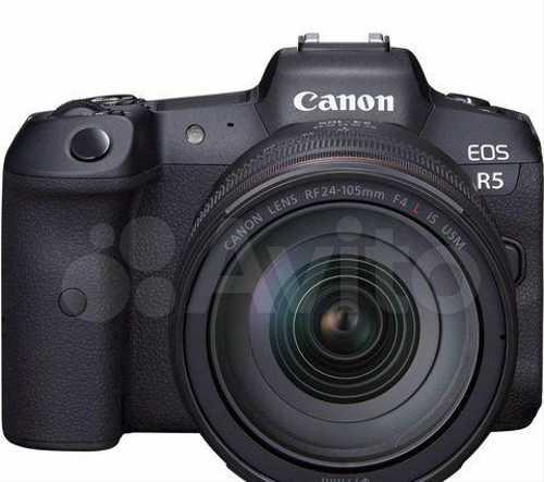 NEW Canon EOS R5 KIT RF 24-105mm F/4L IS USM