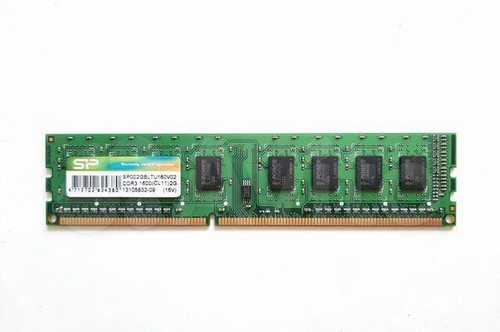 Оперативная память DDR3 Silicon Power 2GB 1600Mhz