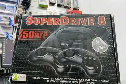 Sega Mega Drive 8 С играми