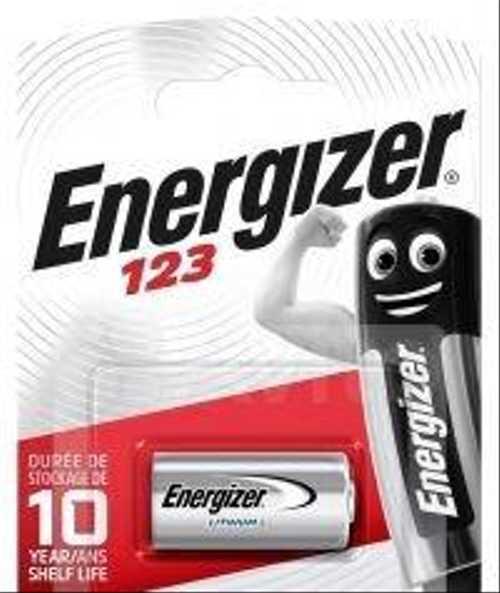 Батарейка CR123 energizer 2 шт