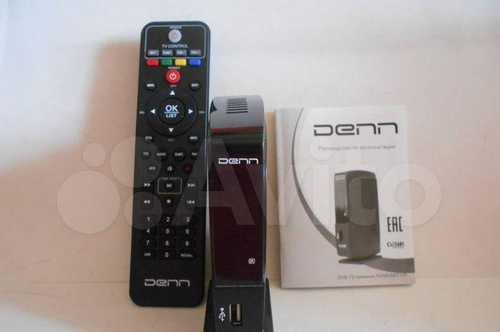 Цифровая тв приставка dvb-t2 Denn