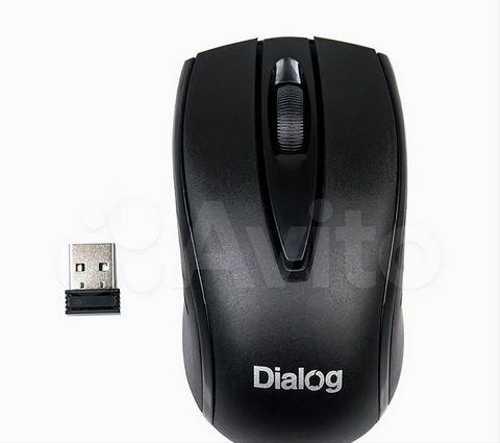 Мышь Dialog mroc-17U Comfort RF черный новая