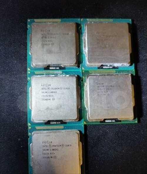 Процессоры Intel Celerone/Pentium Socket 1155