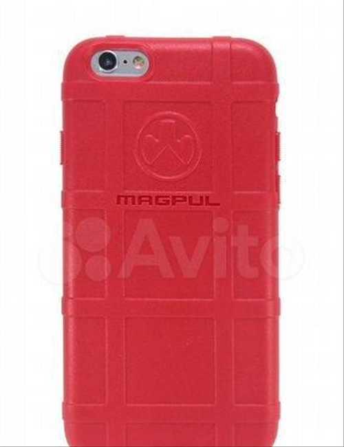 Чехол-накладка для iPhone 6\6S (4.7) 008078 TPU magpul красный