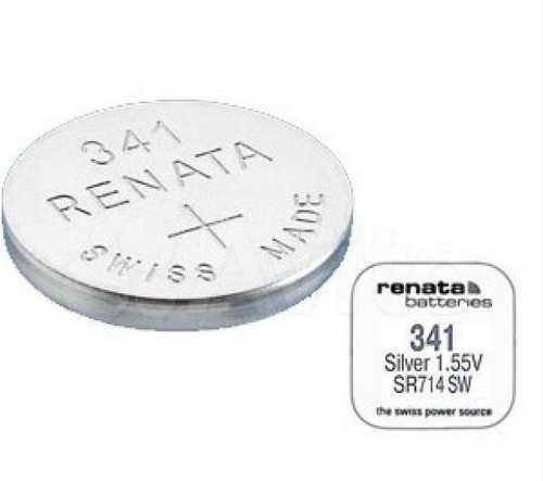 Батарейка Renata 341, 2 шт