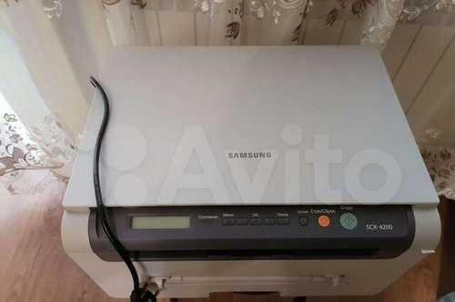 Принтер лазерный мфу Samsung SCX-4200 бу