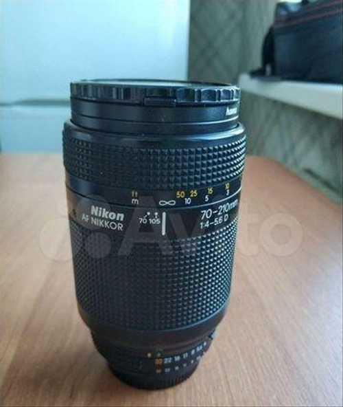 Объектив Nikon AF Nikkor 70-210 mm