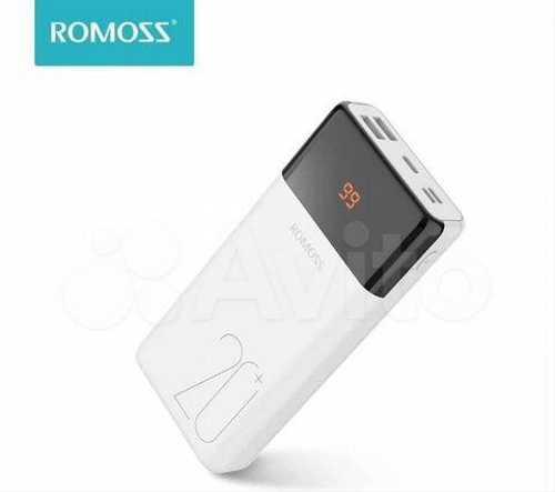 Повербанки(powerbank) romoss LT20PS+, sense 6ps+