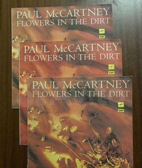 LP:Paul McCartney"Flowers in The Dirt"Мелодия Mint