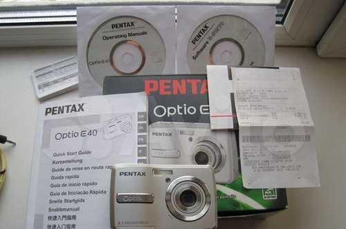 Фотоаппарат Pentax Optio E40