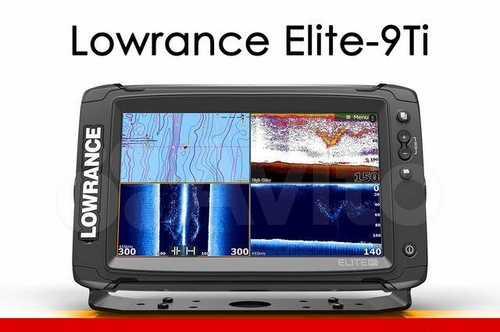 Эхолот Lowrance Elite-9 Ti с датчиком (Русский)