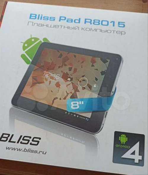Планшет Bliss Pad R8015