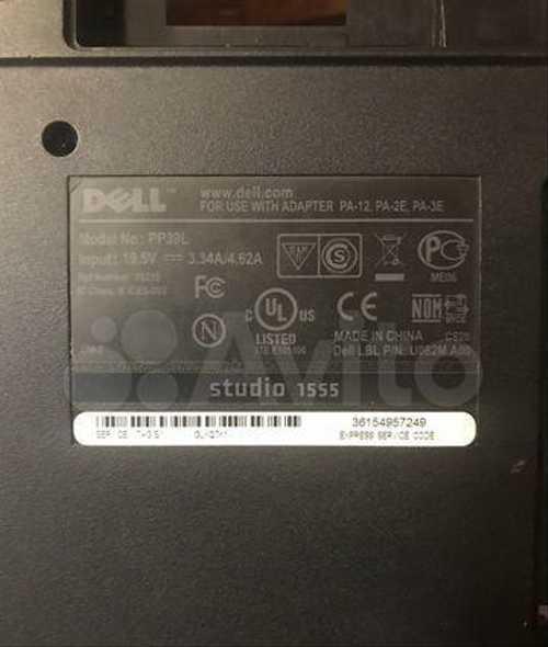 Корпус dell Studio 1555