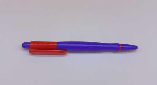 Шариковая ручка автоматическая сине-красная