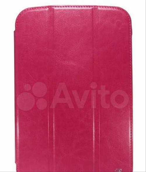 Чехол-подставка для samsung Galaxy Note 8.0 hoco HS-L026 crystal folder Protective Case розово-красный