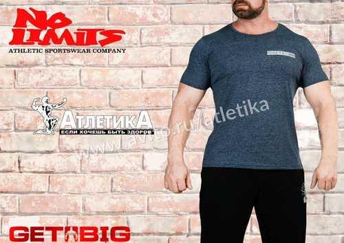 Футболка для бодибилдинга «No Limits» 3302 р S-3XL