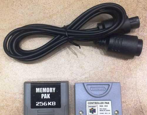 Nintendo 64 карты памяти
