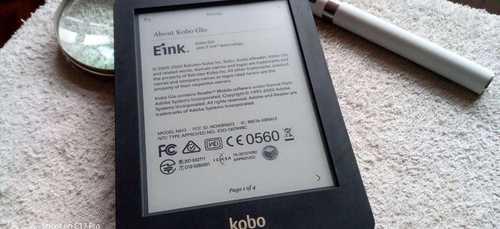 Электронная книга kobo glo