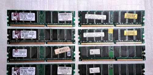 Память 4Gb (8x512Mb) DDR 400 PC-3200