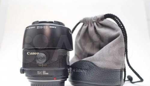 Тилт-шифт Canon TS-E 90mm 2.8