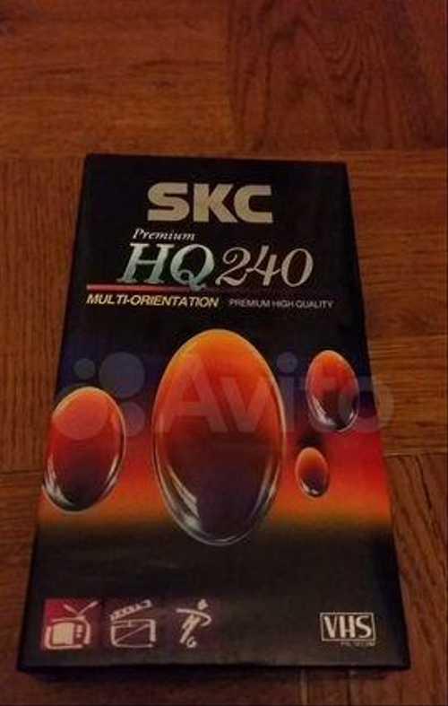 Видеокассета VHS HD 240 SKC чистая