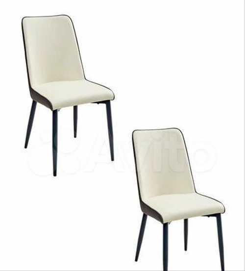 Комплект стульев soft cream 614/ grey 645 кремовый