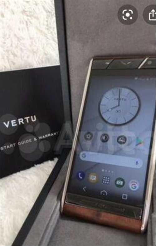 Телефон vertu aster оригинал