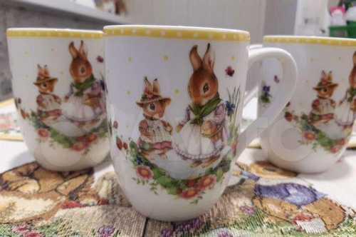 Villeroy&Boch. Чашки Bunny Family