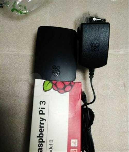 Raspberry pi3 model B rev. 1.2 + бп 2,5А