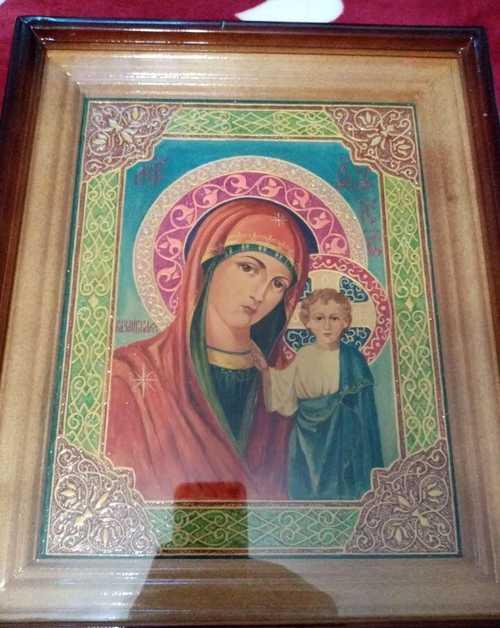 Икона Владимирский образ Присвятой Богородицы
