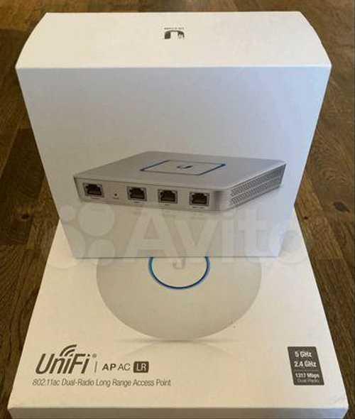 Ubiquity UniFi USG + UniFi UAP AC-LR