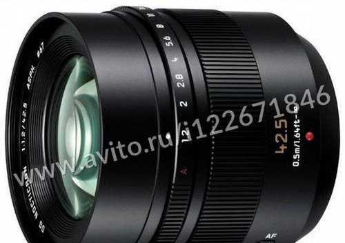 Объектив Panasonic Leica DG Nocticron 42.5mm f 1.2