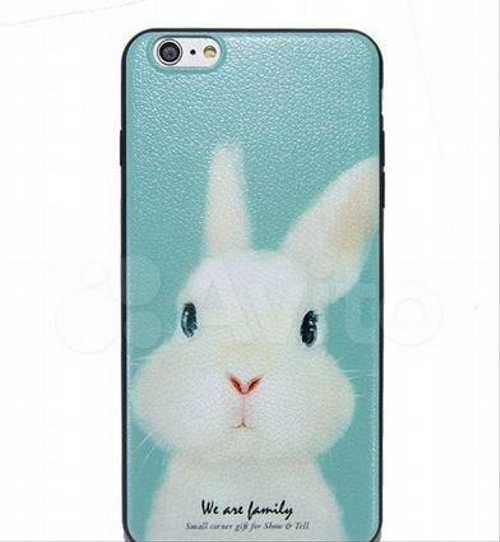 Чехол-накладка для iPhone 6\6S (5.5) hoco colorngrace TPU Кролик