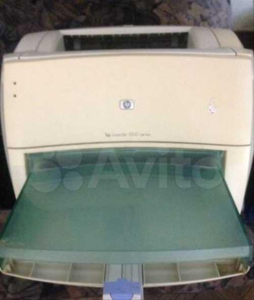 Принтер HP laserjet1000