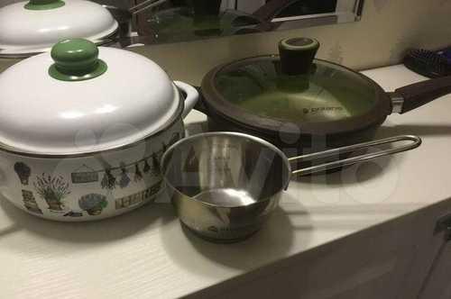 Посуда для приготовления на дачу б/у