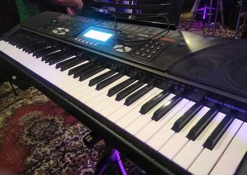Синтезатор Casio WK-1300 + USB-midi интерфейс
