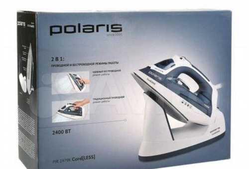 Утюг Polaris беспроводной и проводной новый