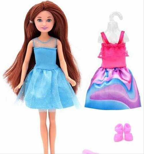 Кукла Funky Toys Мила, 23 см, со сменным платьем и аксессуарами (70003)
